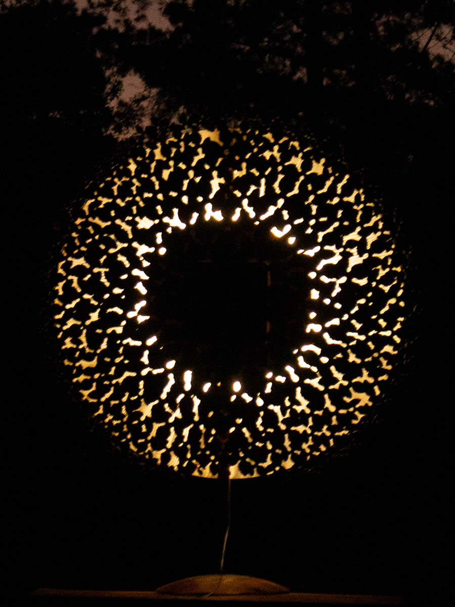 Sculptures including LED lights | Kooper Tasmania, Australia