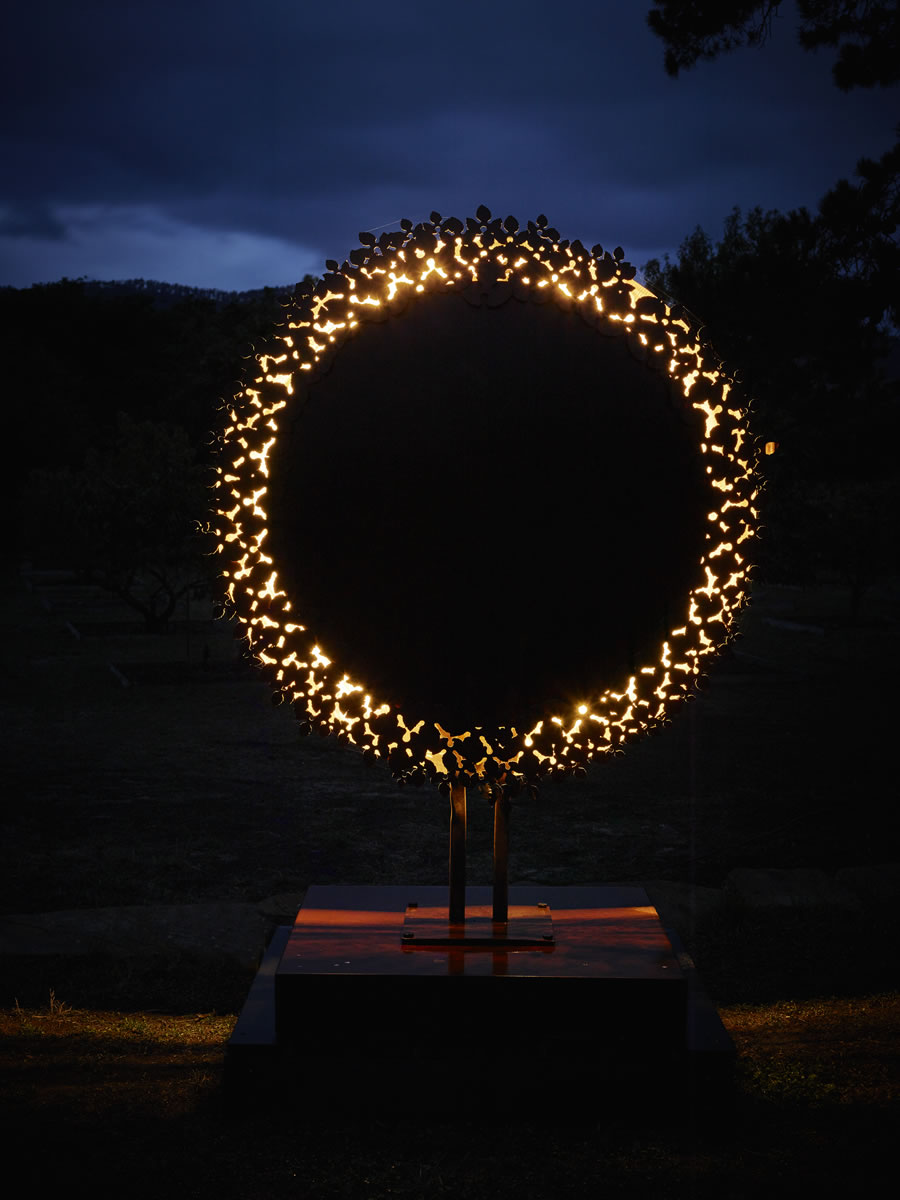 Sculptures including LED lights | Kooper Tasmania, Australia